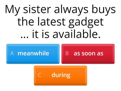 Sequencing Events Quiz