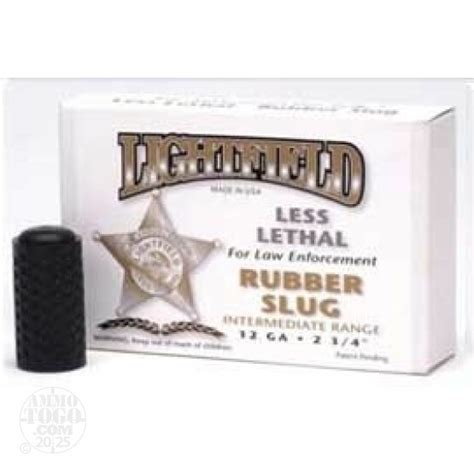 12 Gauge Less Lethal Ammo For Sale By Lightfield Ammo 5 Rounds