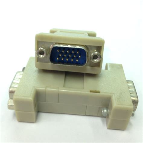 装配壳vga公公显示器转接头 Db 15p公对公 Hd15 M To M Adapter 阿里巴巴