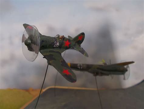 Happyscale Modellbau Polikarpov I 16 Rata Vs Junkers Ju 88 A 4