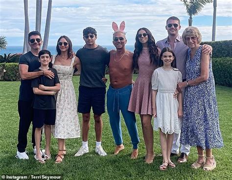 Simon Cowell Poses For Rare Photo With Son Eric 10 As He And Fiancée