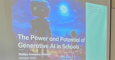 Unlocking The Potential Of Ai In Education Tang Institute At Andover