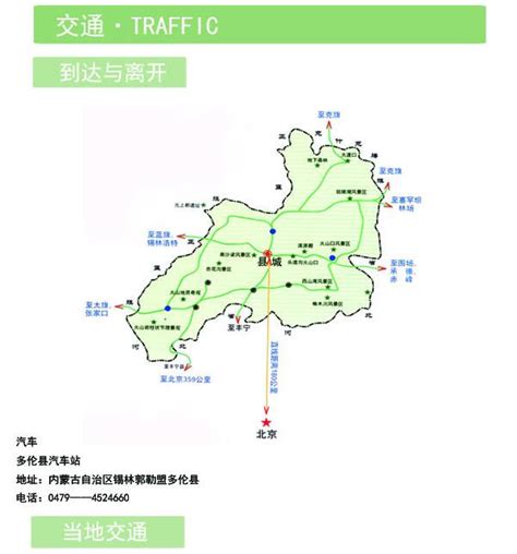 锡林郭勒旅游地图全图 锡林勒 锡林勒盟 大山谷图库