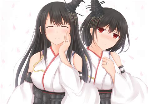 Wallpaper Anime Girls Kantai Collection Yamashiro Kancolle Fusou