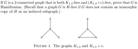 Solved If G Is A Connected Graph That Is Both K Free Chegg