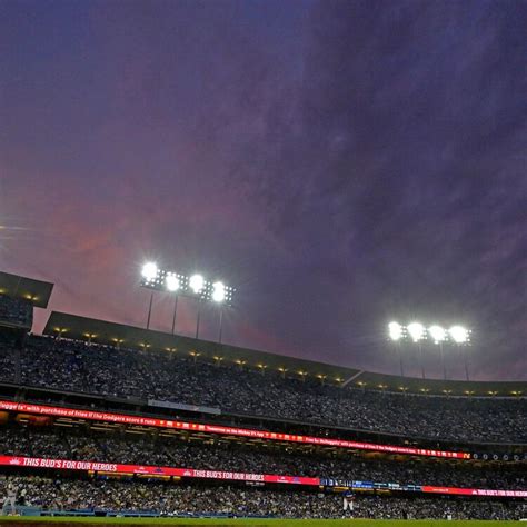 Photos Of Flooded Dodger Stadium Go Viral After Tropical Storm Hilary
