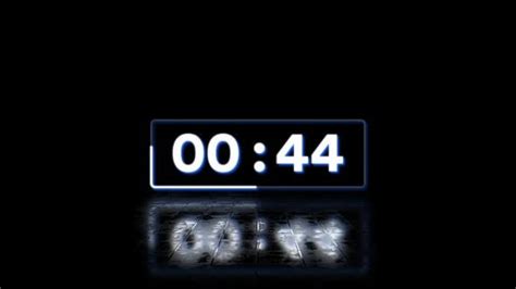 1 Minutes Countdown Infographics Motion Graphics Ft Art And Black Envato