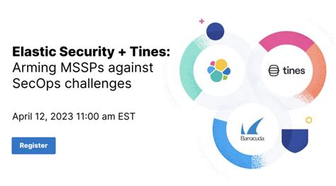 Tines On Linkedin Mssp Securityoperations Tines Elastic Barracuda