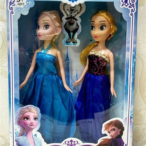 فروشگاه اینترنتی اسباب بازی کودک عروسک دوتایی السا و آنا