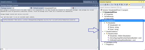 EF Core Usando a abordagem DataBase First Criando uma aplicação console