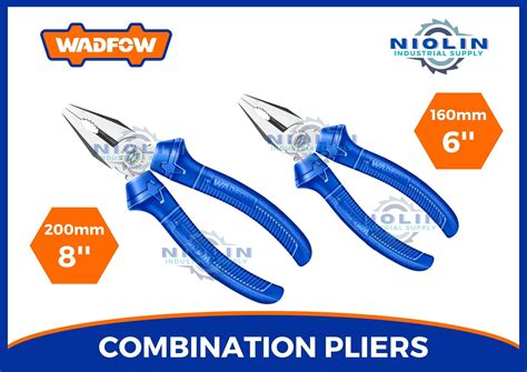 Wadfow Combination Plier Niolin Industrial Supply