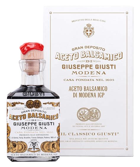 Giuseppe Giusti 2 Gold Medals Aged 8 Years Aceto Balsamico Di Modena