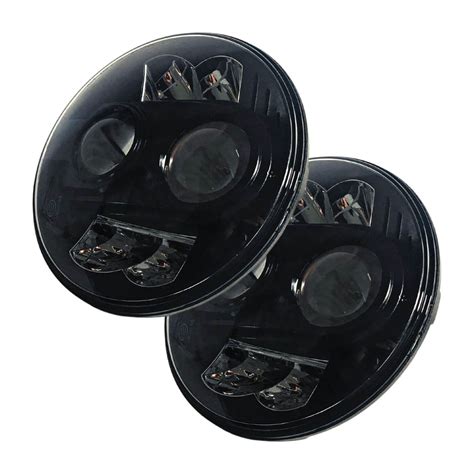 7 Round Led Headlights Highlow Beam Headlight Kit