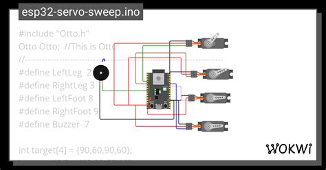 Esp Servo Sweep Ino Copy Wokwi ESP STM Arduino Simulator