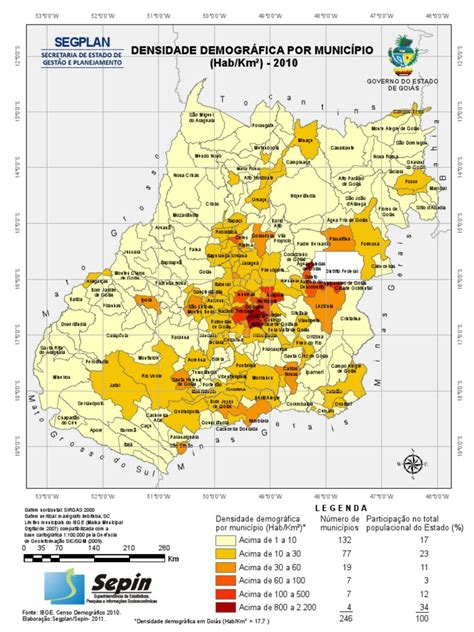 Populacao E Densidade Demografica Pdf