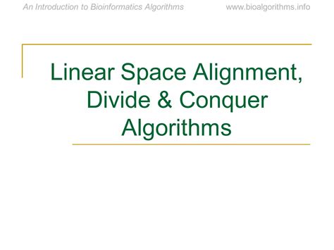 Ch07 Linearspacealignment Pdf