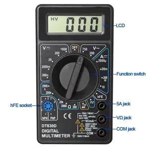 Face Electrical Issues With A Wholesale LCD Display Multimeter Alibaba Com