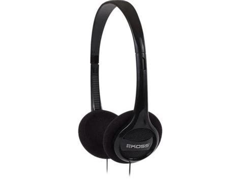 Koss Kph7 On Ear Portable Lightweight Stereo Headphones Black