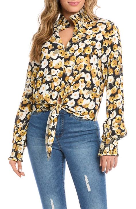 Tie Front Shirts Nordstrom