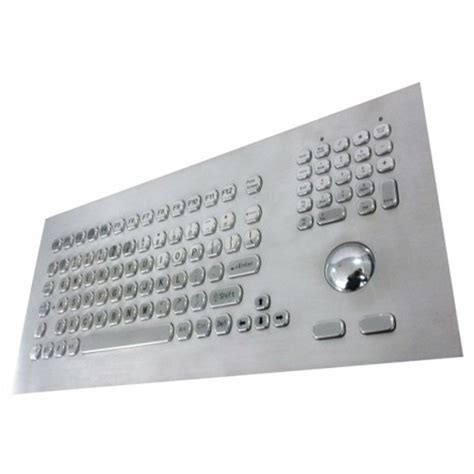 Buy The Inputel Kb021 Stainless Steel Keyboard Trackball Usb Ip65