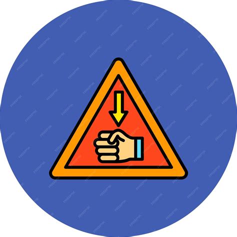 Premium Vector Hazard Icon