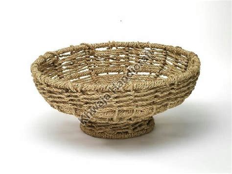 Round Seagrass Basket Manufacturer Supplier From Moradabad
