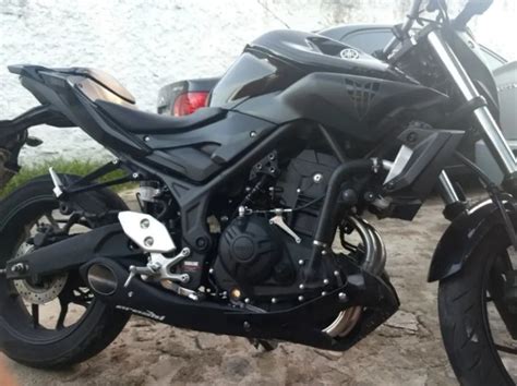 Escapamento Arashi Yamaha Mt 03 Mt03 Mt 03 Full Todo Inox