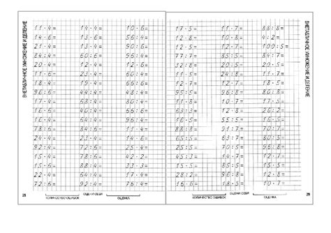 Карточки по математике для 3 класса по теме Внетабличное умножение и деление