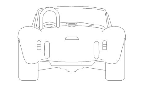 Luxuries Two Seated Car Front Elevation Block Cad Drawing Details Dwg File Cadbull