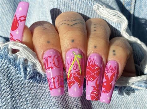 Pin de brittney en Nails en Uñas de gel bonitas Uñas de gel Uñas decoradas hermosas