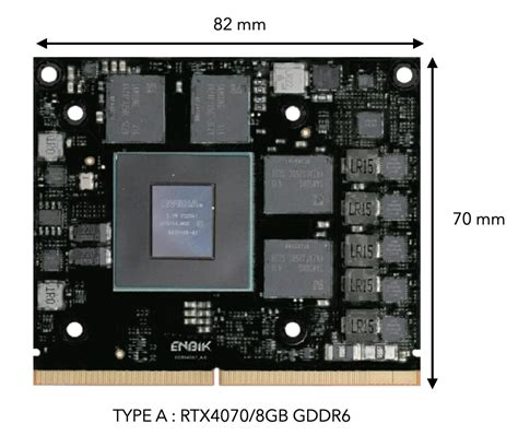 Enbik恩比克 Mxm Gpu 模組 Nvidia輝達 Rtx4070 8gb 65w 恩比克科技股份有限公司