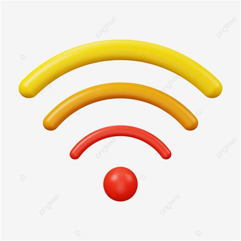 รูปสัญญาณ Wifi ไอคอน 3 มิติ Png ไวไฟ 3 มิติ ไอคอน Wifi 3d ไวไฟ 3d