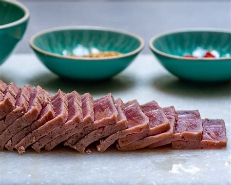 Seared Tuna Tataki Recipe With Sesame And Soy Dressing Recipe