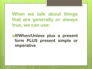 Zero Conditional PPTX