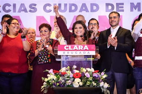 Gana Clara Brugada La Jefatura De Gobierno De La Ciudad De México Con