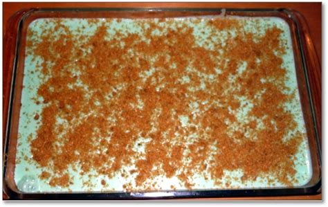 Green Stuff Our Favorite Holiday Dessert Barbara Casey