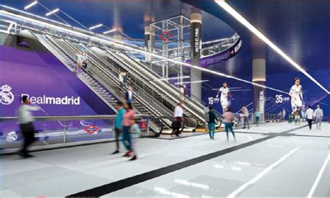 Las obras de la estación de Metro Santiago Bernabéu acompañarán a las