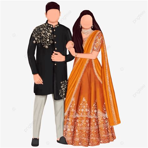 Bride Groom Indian Clipart PNG Vector PSD And Clipart With