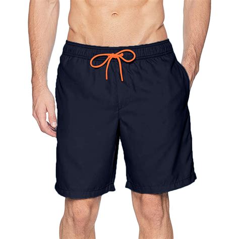 Lisingtool Swim Trunks Men Sports Net Beach Shorts Dry Quick With Inner