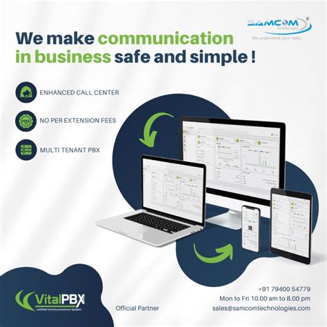 Samcom Technologies On Linkedin Pbx Voip Asterisk Vitalpbx