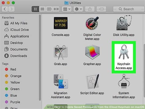 How To Delete Saved Passwords From The Icloud Keychain On Macos