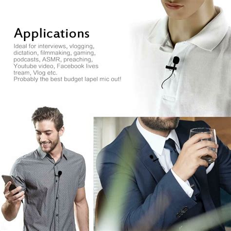 Mini 3 5mm Jack Microphone Stereo Mic For Recordin Grandado