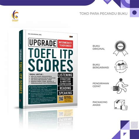 Jual Upgrade Toefl Itp Scores Ria Anggraeni Cmedia Bukukaluku