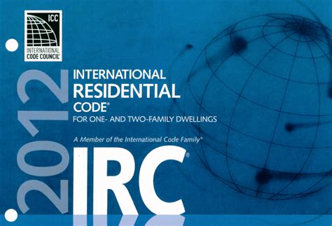 2006 Icc Irc International Residential Code Building Codes