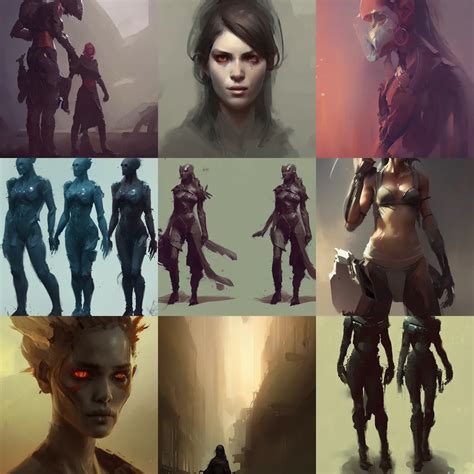 Digital Twins Character Concept By By Greg Rutkowski Stable Diffusion