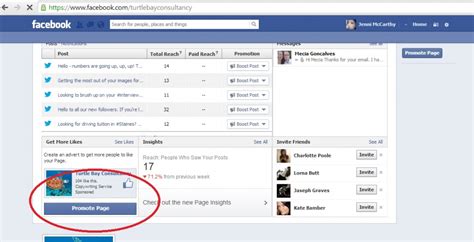 Promote Your Page On Facebook Footprint
