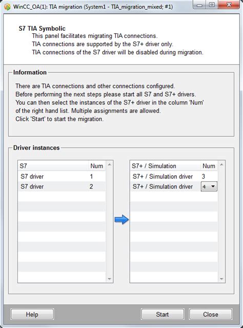 S7 TIA Symbolic Migration
