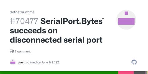 Serialportbytestoread Succeeds On Disconnected Serial Port · Issue
