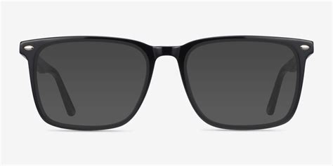 Tactician Rectangle Black Glasses For Men Eyebuydirect