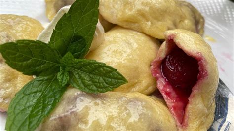 ВАРЕНИКИ🥟🍒З ВИШНЯМИ 🥟🍒НА ПАРУ🍒Легкий та простий рецепт🥟🥟 Youtube